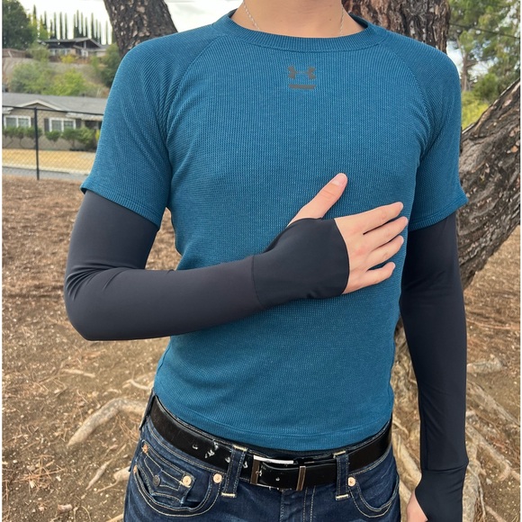 Under Armour | Shirts | Wool Waffle Thermal Under Armour Men Run ...